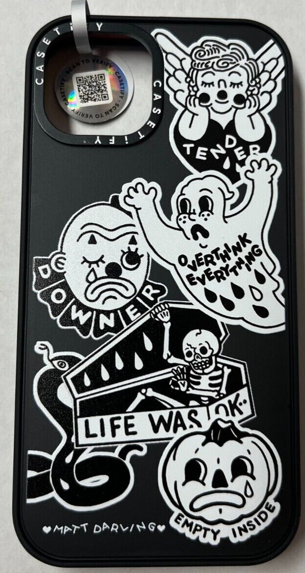 CASETIFY Case for Iphone 14 - Authentication stickers attached. | eBay