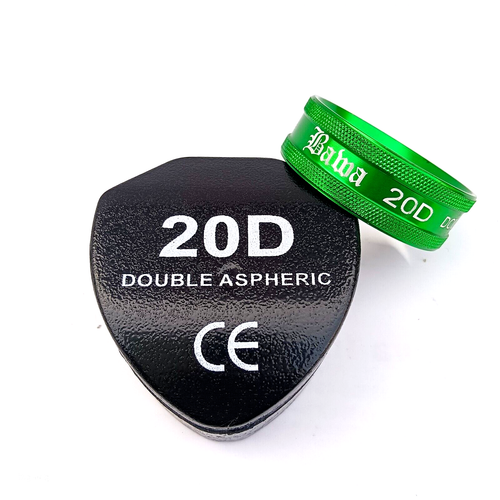 Free Shipping Non Contact BIO Fundus Lens 20D Green Color Ophthalmic ...