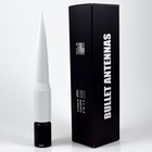 White Bullet Style Stubby Short Antenna 6" Fits 90-06 GMC Sierra 1500 ...