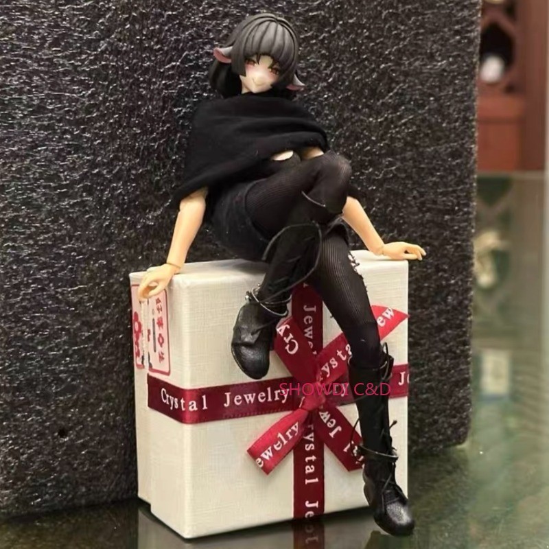 1/12 Scale Female Lace-up High Boots Model For 6" Romankey Action ...