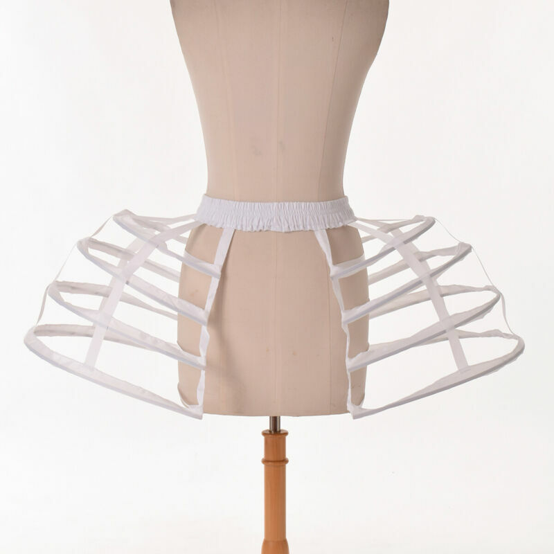 Women Pannier Double for Rococo Dress Crinoline Hoop Bustle Cage ...