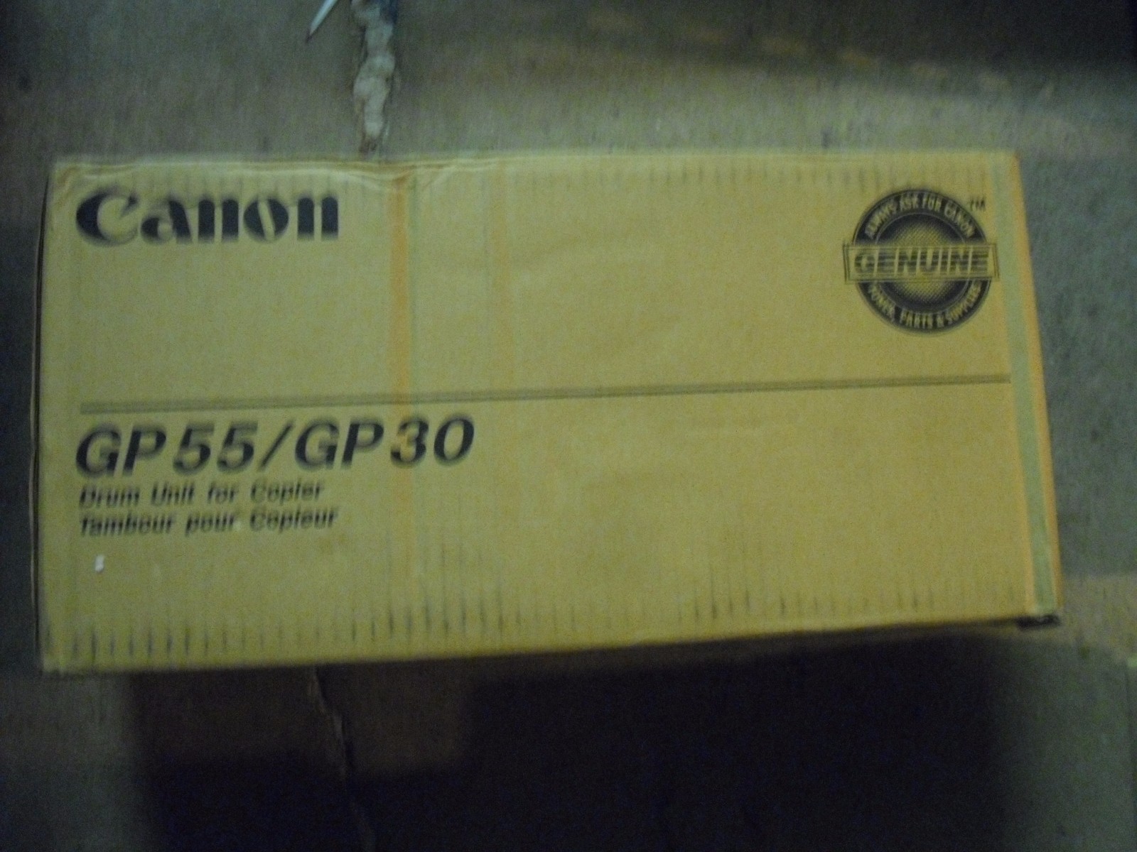 New ! Genuine Canon GP30 GP55 Black Drum Unit GP 55 1340A003AA | eBay