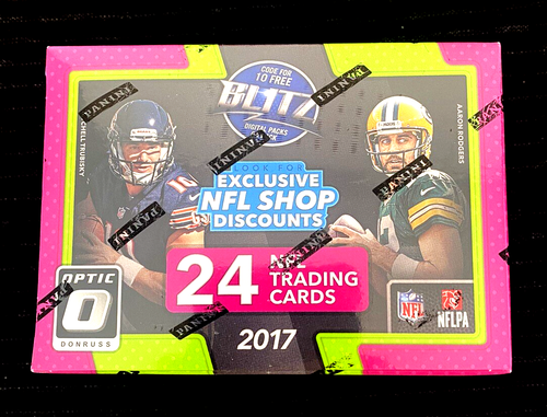 2017 Donruss Optic Football Blaster Box! Factory Sealed! Mahomes Rookie ...