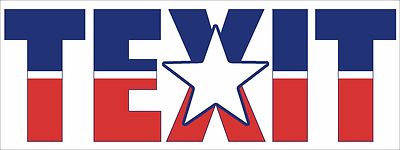 8" TEXIT LONE STAR TEXAS SECEDE BUMPER CAR STICKER DECAL MADE IN USA | eBay