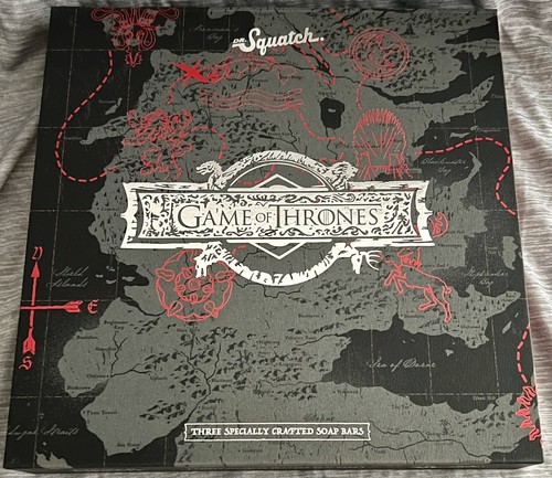 Dr. Squatch GAME OF THRONES Limited Edition Collectors Box 🔥*(House Of ...