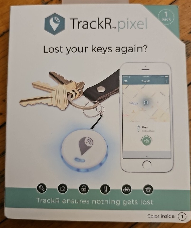 TrackR - pixel Item Tracker - White | eBay