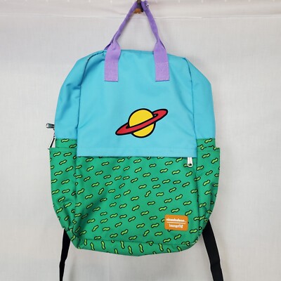 Loungefly Nickelodeon Rugrats Chucky Cosplay Nylon Backpack School Bag ...