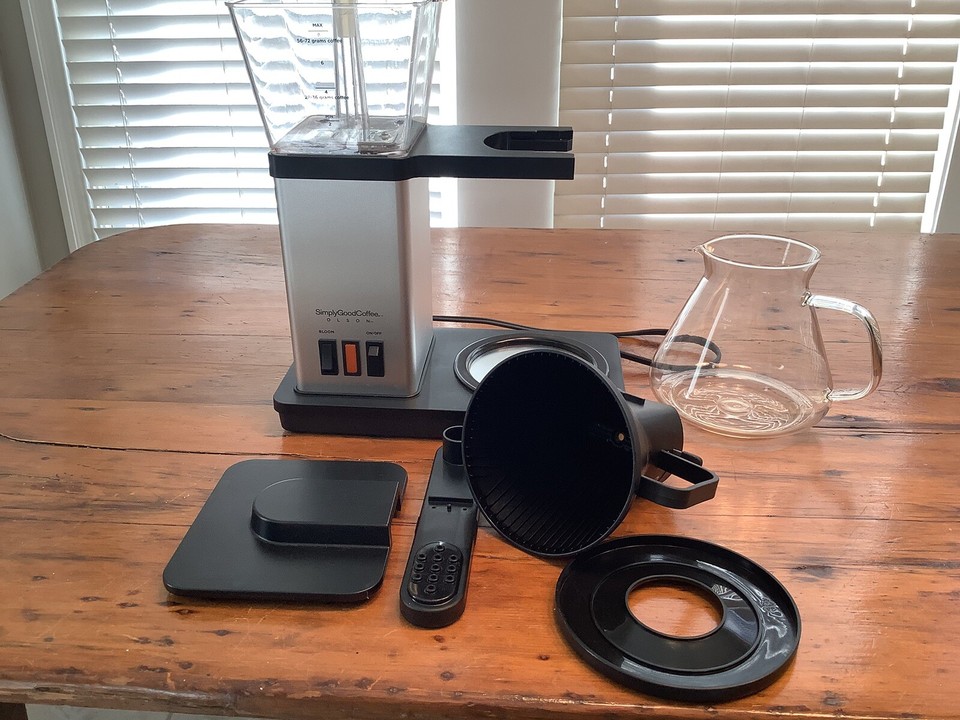 Simply Good Coffee - Olson Brewer 8 Cup Coffee Maker Black Silver | eBay