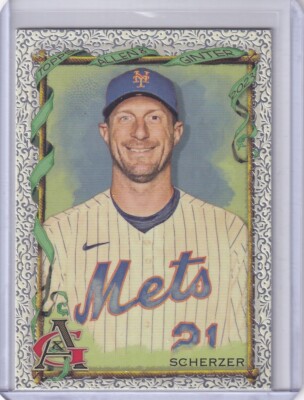 Max Scherzer 2023 Topps Allen & Ginter Foil Filigree $1.50 SHIPPING | eBay