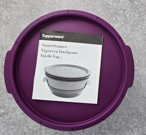 Tupperware Smart Steamer 4-Pc Microwave Multi Cooker Purple 7512B,6988A ...