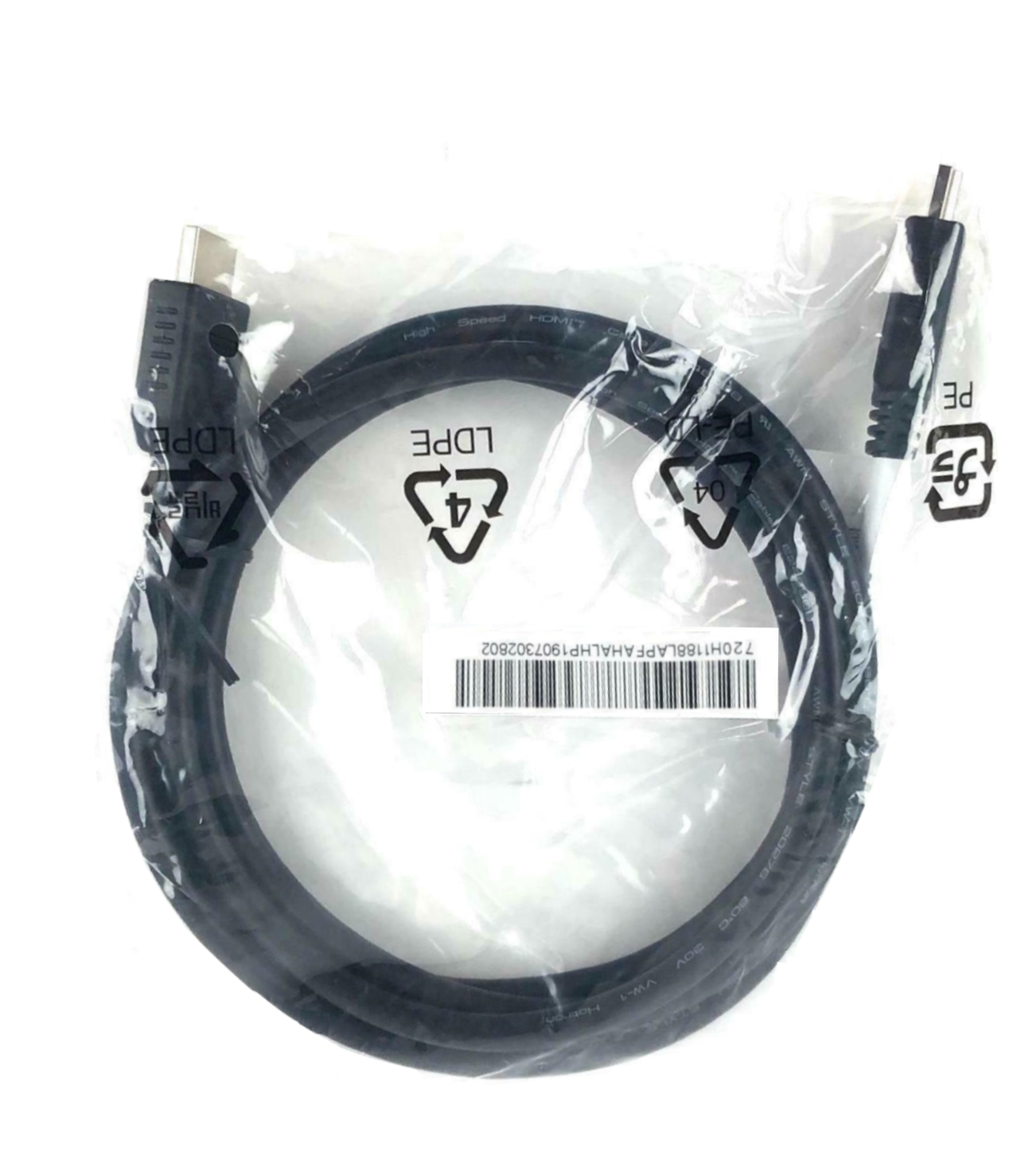 Hotron Length 1.5M HDMI High Speed Cable E246588 AWM Style 20276 ...