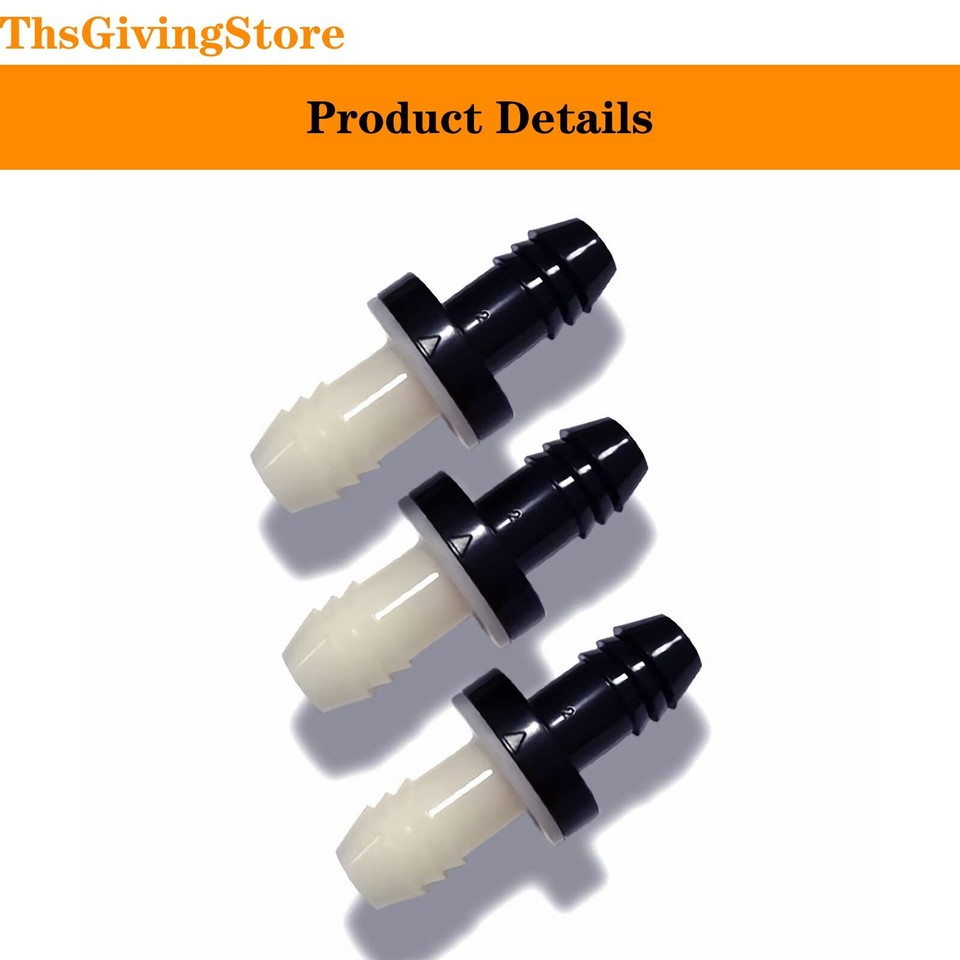 2PCS 3/8" 10mm ABS Check Valve, Plastic check valve, Micro water valve ...