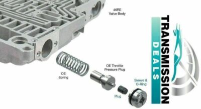 Line Pressure Plug & Sleeve Kit, for 42RE/RH, 46RE/RH, 47RE/RH, A727 ...