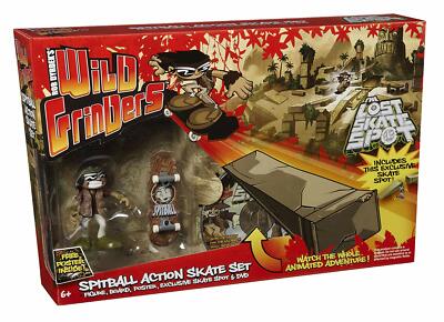Rob Dyrdek's Wild Grinders Spitball Action Skate Set With DVD | eBay