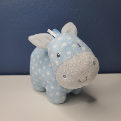 Baby Gund Roly Polys Blue Horse Polka Dot Plush Stuffed Toy #4060786 | eBay
