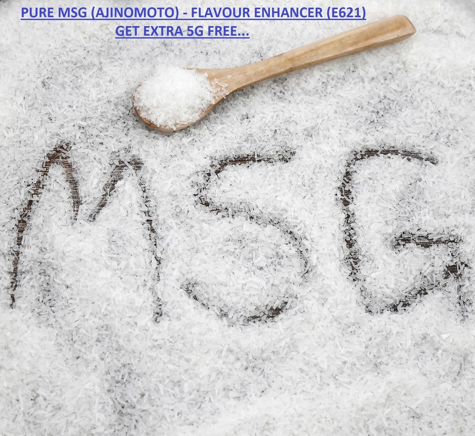 Pure Monosodium Glutamate (MSG) Flavour Enhancer Chinese Salt Ajinomoto ...