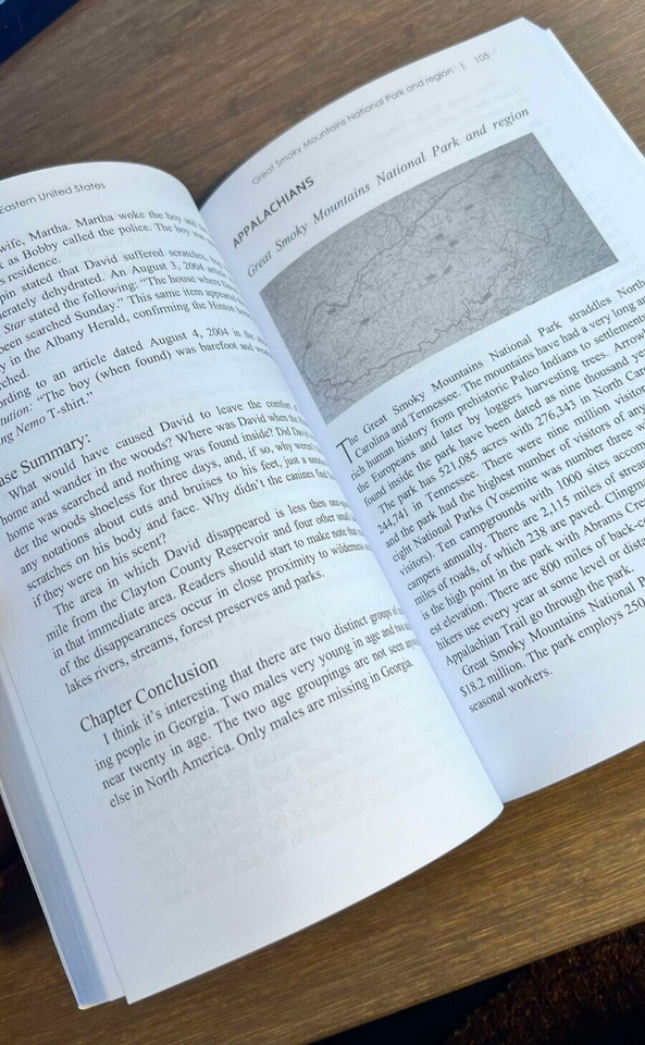 Missing 411 Book Eastern United States David Paulides. (rare) | eBay UK