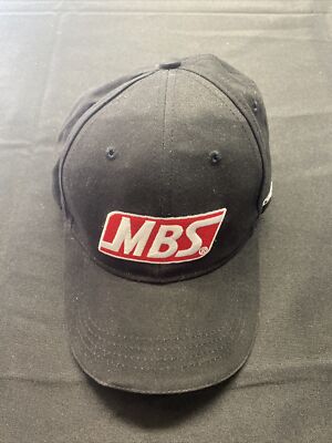 MBS Modern Builders Supply Hat Trucker Cap Black Polyglass Adjustable ...