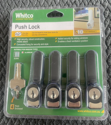 NEW - SEALED WHITCO PUSH LOCK. W2200417 - BLACK | eBay