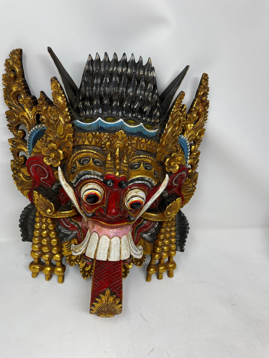 Blue Chinese Dragon Mask