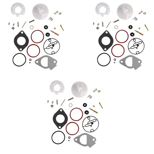 3XCarburetor Repair Kits for 796184 Master Overhaul Nikki Carbs | eBay