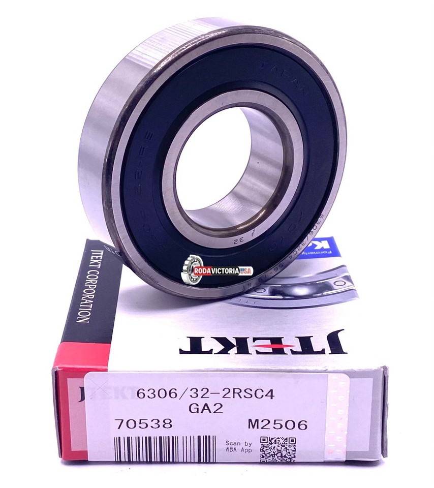 KOYO 6306/32 2RS C4 Wheel Bearing RW114 R 6306/32 B32-10 C5 32x72x19 mm ...