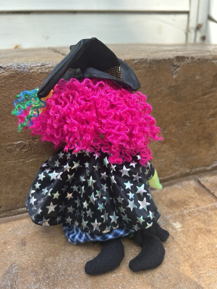 2001 TY Beanie Baby Scary the Witch 4378 Halloween ~ Trick Or Treat ...