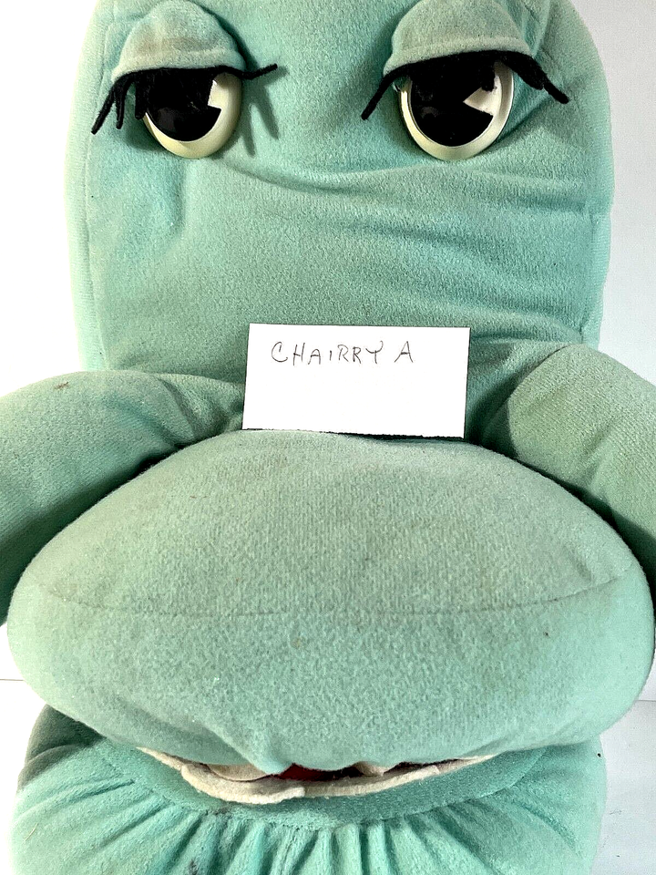 Pee-Wee Herman's Playhouse CHAIRRY~A~ Plush Chair 14.5" Puppet ...