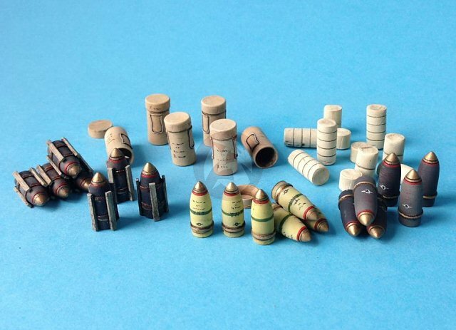 RESICAST 1/35 British BL 8-inch Howitzer Heavy Gun Mk.ii WWI Ammunition ...