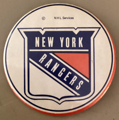 NEW YORK RANGERS - Vintage 1960's Shield Logo Pin | eBay