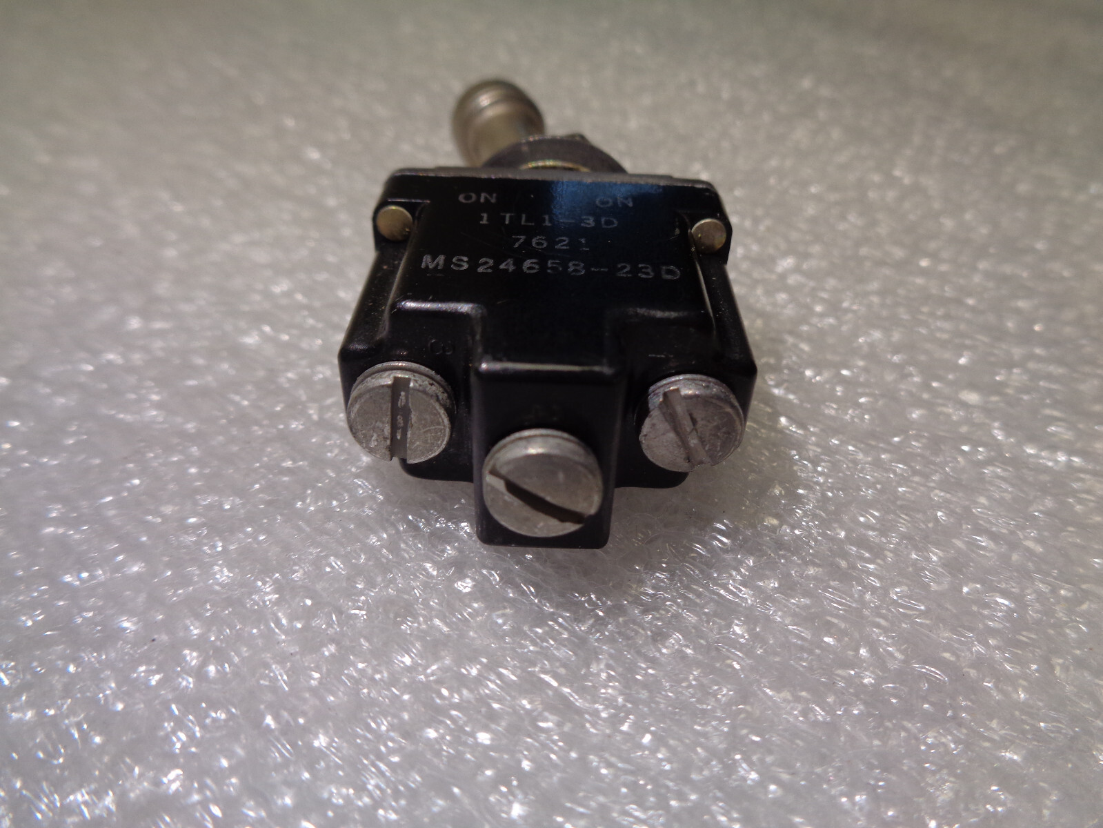 TWO POLE MICRO TOGGLE SWITCH MS24658-23D S/A 1TL13D NEW | eBay