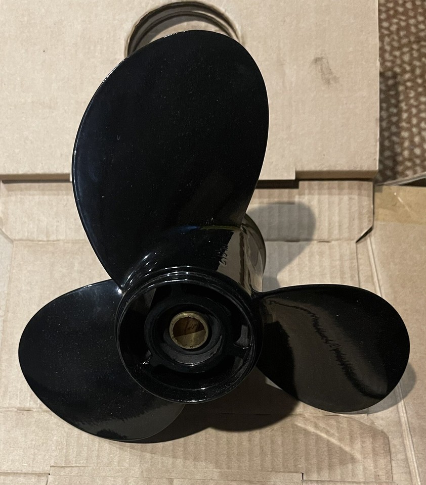 Aluminum Boat Propeller 9X9 RH 8 Spline Tooth 48-828156A12 6/8/9.9/10 ...