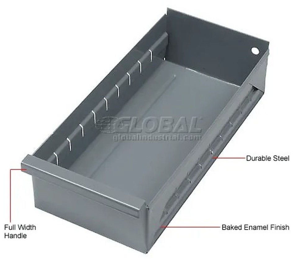 Durham Steel Parts Drawer 023-95 - 5-3/8"W x 11-1/4"D x 2-3/4"H | eBay