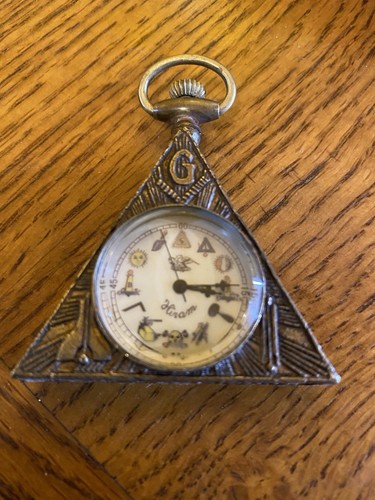 Masonic Triangular Pocket Watch | eBay UK