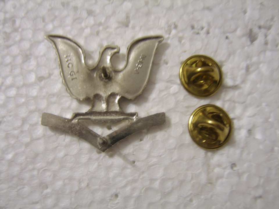 PETTY OFFICER THIRD CLASS PO3 DEVICE USN EAGLE FACING LEFT VANGUARD ...
