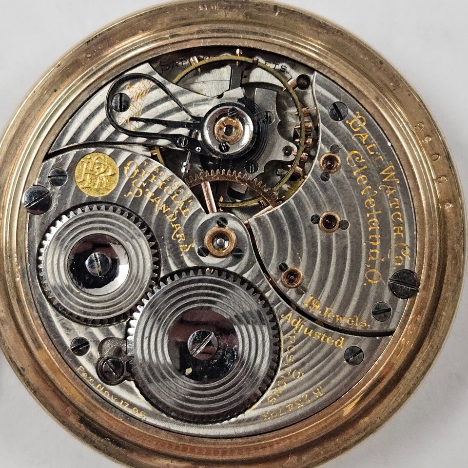 Ball Official Standard 16s 19j Model 1899 PW Keystone GF Case Runs Fob ...