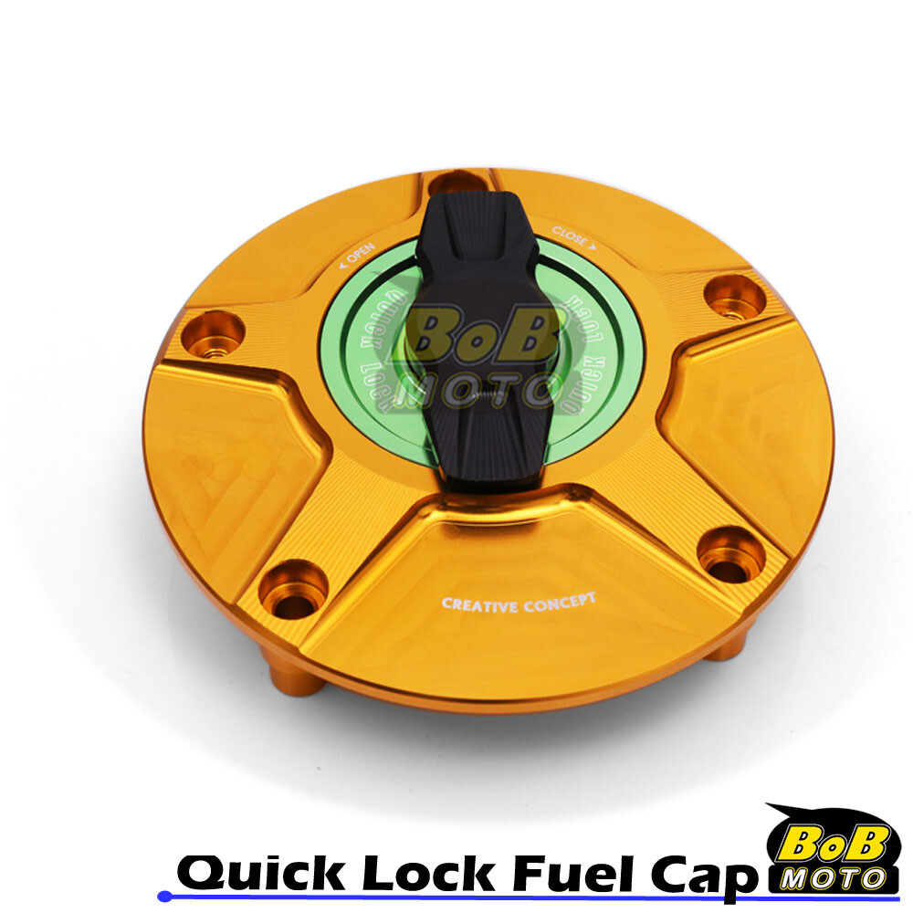 CNC FCR Keyless Fuel Tank Gas Cap For Yamaha YZF R1 R6 R3 R1M/S 1000 ...
