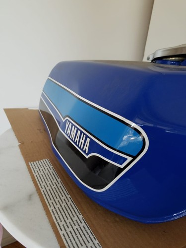 YAMAHA RD400 1976 1977 1978 1979 New Never Used Fuel Tank With Chromed ...