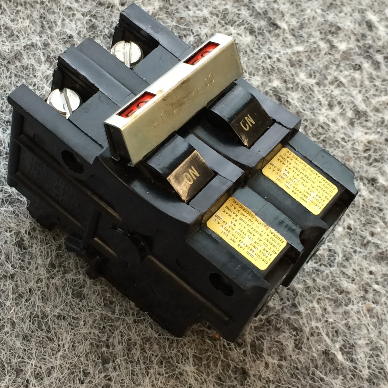 NA250 FPE Federal Pacific 2x NA150 50 Amp 1 Pole Stab-Lok Thick Wide Red | eBay