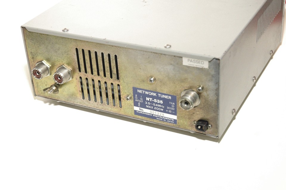 Antenna Tuner/Coupler-200W-HF-50MHz-Made in Japan-Kuranishi | eBay
