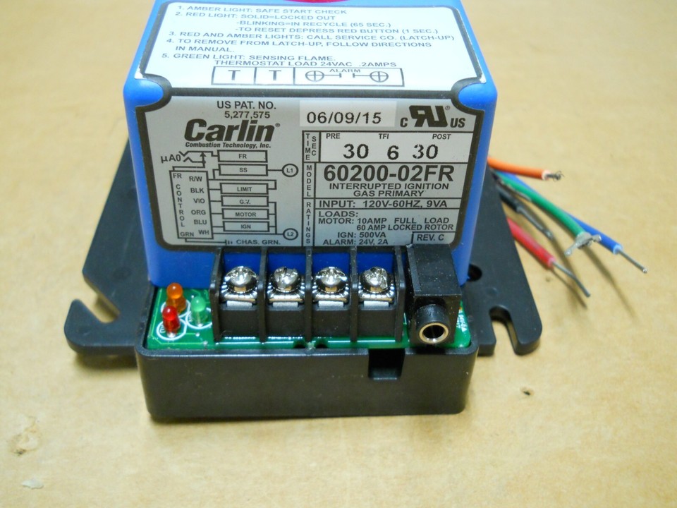 New OEM Carlin 60200-02FR Primary Control | eBay