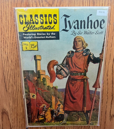 Classics Illustrated 81 Ivanhoe Comic Book 2.0 15th Print - E53-51 | eBay