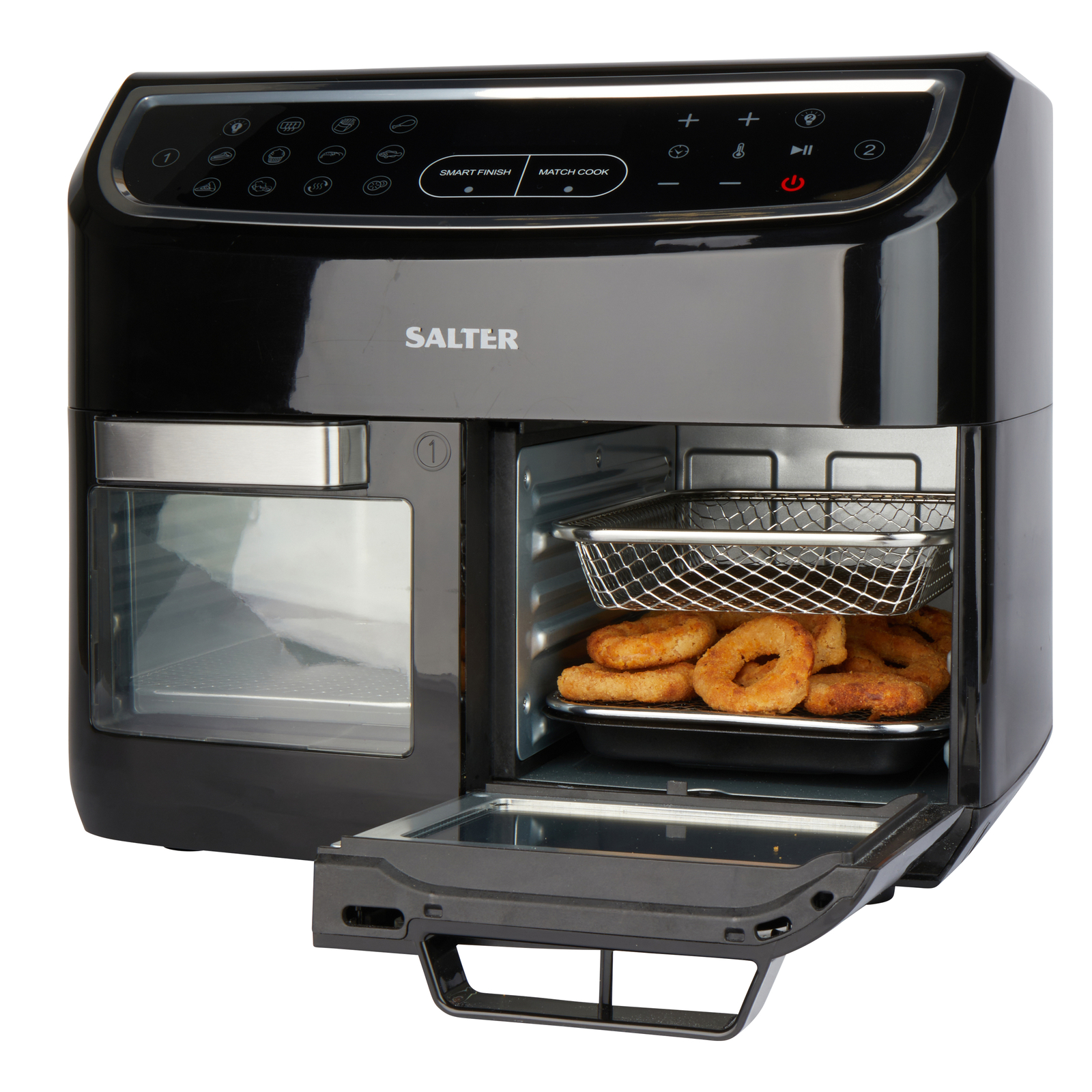 Salter Air Fryer Dual View Oven XL Multi-Cooker 12 L Capacity Easy ...