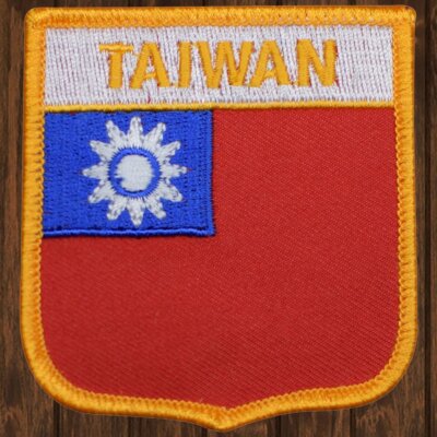 Taiwan Embroidered Patch — Iron On | eBay