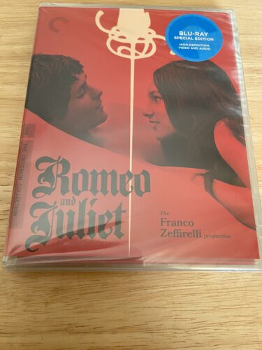 Romeo And Juliet Criterion Collection Blu Ray 1968 New Sealed Fast