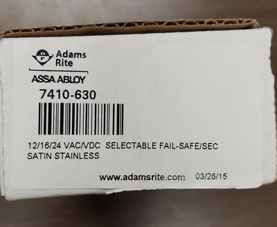 Adams Rite Ultraline Strike Timber (7410-630) | eBay