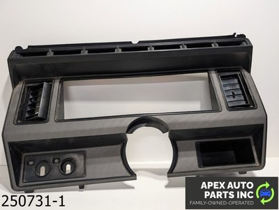 OEM 1980-1986 Ford Bronco 5.0L Woodgrain Dash Dashboard Trim Cluster ...