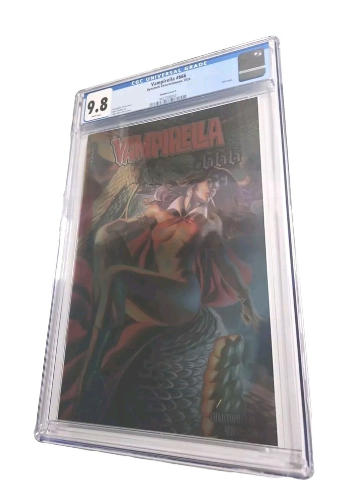 VAMPIRELLA #666 ~ MASSAFERA FOIL VARIANT! ~ CGC 9.8 DYNAMITE COMICS 2024! | eBay