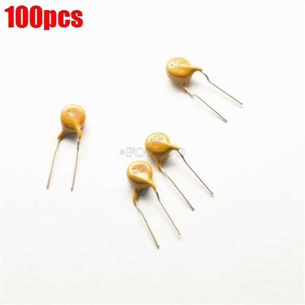 100Pcs 0.08A 250V 80Ma Polyswitch Resettable Fuse Poly Switch Fuses ...