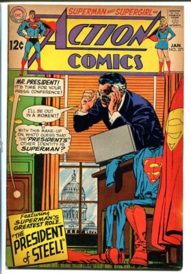 ACTION COMICS #371 1968-SUPERMAN-NEAL ADAMS COVER VG- | eBay